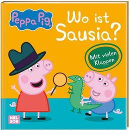 Nelson Peppa Wutz Bilderbuch: Wo ist Sausia?, Gebunden