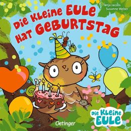 Oetinger Die kleine Eule hat Geburtstag - Susanne Weber, Pappband