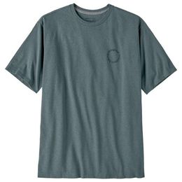 Patagonia - Spoke Stencil Responsibili Tee - T-Shirt Gr XS grau