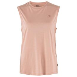 Fjällräven Fjällräven - Women's Abisko Wool Tank Top - Merinoshirt Gr XS rosa