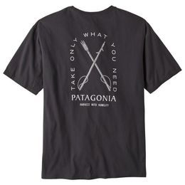 Patagonia - CTA Organic - T-Shirt Gr S grau
