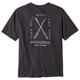 Patagonia - CTA Organic - T-Shirt Gr L grau