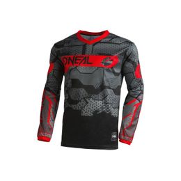 O Neal O’NEAL Motocross-Shirt, rot|schwarz