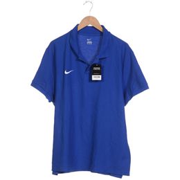 Nike Herren Poloshirt, blau, Gr. 56