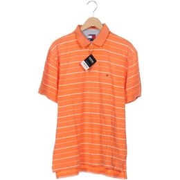 Tommy Hilfiger Herren Poloshirt, orange, Gr. 52