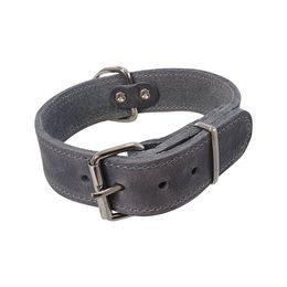 Nobby Hunde-Halsband Halsband extra Tabil grau
