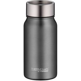 Thermos Coffee-to-go-Becher ThermoCafé, Edelstahl, grau