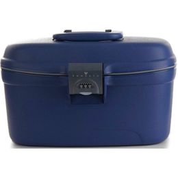 Roncato Beautycase Light, navy blau, Kulturtasche Handgepäck Schminkkoffer, blau