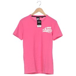 Superdry Damen T-Shirt, pink, Gr. 36