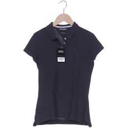 Tommy Hilfiger Damen Poloshirt, marineblau, Gr. 38