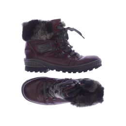 Rieker Damen Stiefelette, bordeaux