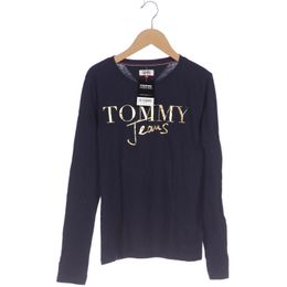 Tommy Jeans Damen Langarmshirt, marineblau