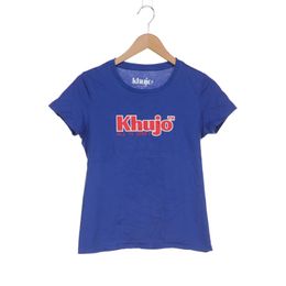 Khujo Damen T-Shirt, blau, Gr. 38