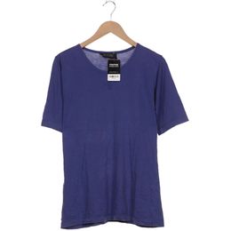 Carlo Colucci Damen T-Shirt, marineblau