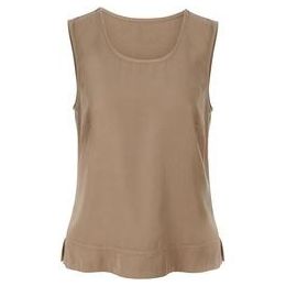 Top Rundhals-­Ausschnitt DAY.LIKE beige, 46