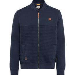 Camel Active Blouson, Stehkragen, Label, für Herren, blau, L