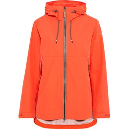 Camel Active Übergangsjacke, Kapuze, Stehkragen, für Damen, orange, 40