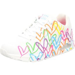 Skechers® Sneaker "JGoldcrown: Uno - Highlight Love", Luftkissendämpfung, für Damen, weiß, 42