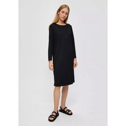 s.Oliver Shirtkleid Midikleid (1-tlg) Rundhals-Ausschnitt