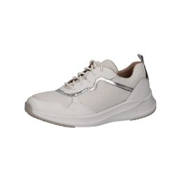 Caprice Sneaker Damen Gr&ouml;&szlig;e 41 silber / offwhite