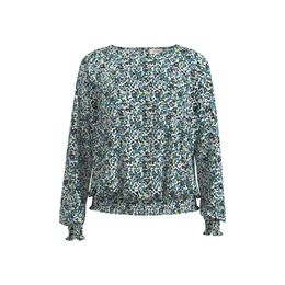 s.Oliver Bluse Damen Gr&ouml;&szlig;e 4XL azur / hellgr&uuml;n / schwarz / wei&szlig;