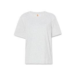 Timberland T-Shirt 'Dunstan' Damen Gr&ouml;&szlig;e XL hellgrau / wei&szlig;
