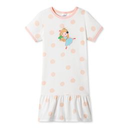 Schiesser Sleepshirt ' Casual World ' M&auml;dchen Gr&ouml;&szlig;e 104 offwhite