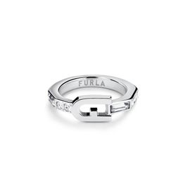 Furla Jewellery Ring Damen Gr&ouml;&szlig;e 52 silber / transparent