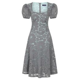 HotSquash Sommerkleid Damen Gr&ouml;&szlig;e 44 blau / grau