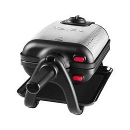 Tefal King Size Waffeleisen WM756D schwarz/silber, 1.200 Watt