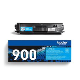 Brother Original TN900C Toner Doppelpack cyan 2x 6.000 Seiten (TN-900CTWIN)