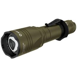 Armytek Dobermann Pro Magnet USB Olive Warm LED Taschenlampe mit Handschlaufe, mit Holster akkubetrieben 1400 lm 164 g