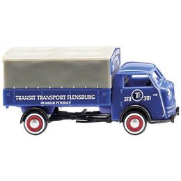 Wiking 033509 H0 LKW Modell Tempo Matador Hochpritsche Transit Transport Flensburg