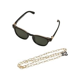 Urban Classics Sonnenbrille Urban Classics Unisex Sunglasses Italy with chain, schwarz