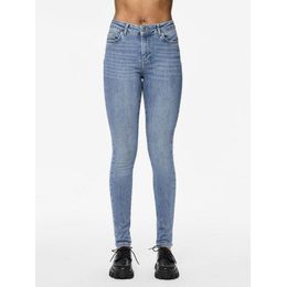 Pieces Skinny-fit-Jeans PCDELLY, blau