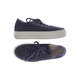 Paul Green Damen Sneakers, marineblau, Gr. 3