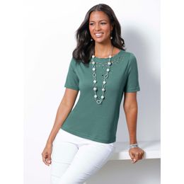 Kurzarmshirt Lady "Shirt" Gr. 54, grün (jade) Damen Shirts Jersey