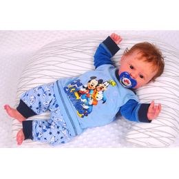 Schlafanzug Pyjama für Babys und Kinder 62 68 74 80 86 Zweiteiler Hose Shirt