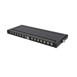 LUXULA LED Solarleuchte Solar Wandleuchte mit PIR-Sensor, 10W, 1000lm, 6500K, IP54, schwenkbar, LED fest integriert, Tageslichtweiß, kaltweiß