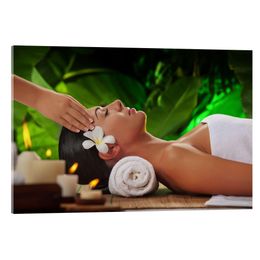 Posterlounge Acrylglasbild Editors Choice, Kopfmassage, Badezimmer Fotografie