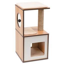 Vesper Kratzbaum V-Box small walnuss