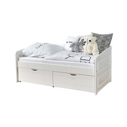 Ticaa Sofabett MINI Micki 80x160 Buche Weiß