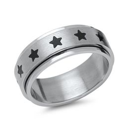 UNIQUE Fingerring Ring Edelstahl R5065