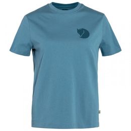 Fjällräven Fjällräven - Women's Fox Boxy Logo Tee - T-Shirt Gr XS blau