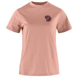 Fjällräven Fjällräven - Women's Fox Boxy Logo Tee - T-Shirt Gr S rosa