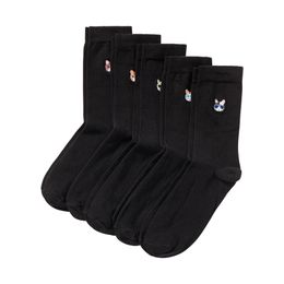 bonprix Socken (5er Pack) mit Stickerei