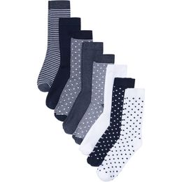 bonprix Socken mit Bio-Baumwolle (8er Pack)