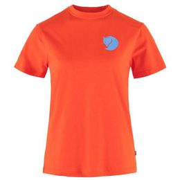 Fjällräven Fjällräven - Women's Fox Boxy Logo Tee - T-Shirt Gr XS rot