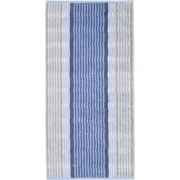 SONSTIGE Duschtuch NOBLESSE HARMONY (BL 80x150 cm) BL 80x150 cm blau Badetuch Handtuch Handtücher Saunatuch Strandtuch