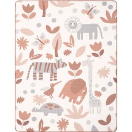 Biederlack Babydecke ZOO (BL 75x100 cm)